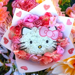 Hello Kitty Rose Bouquet - Etsy