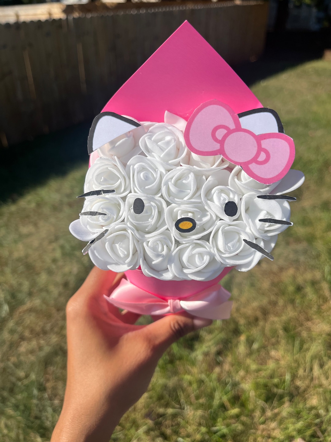 Hello Kitty Rose Bouquet - Etsy