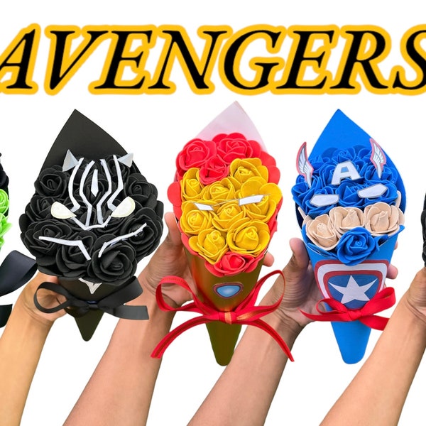 Superhero Bouquet - Etsy
