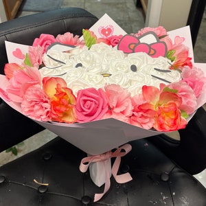 Hello Kitty Rose Bouquet - Etsy