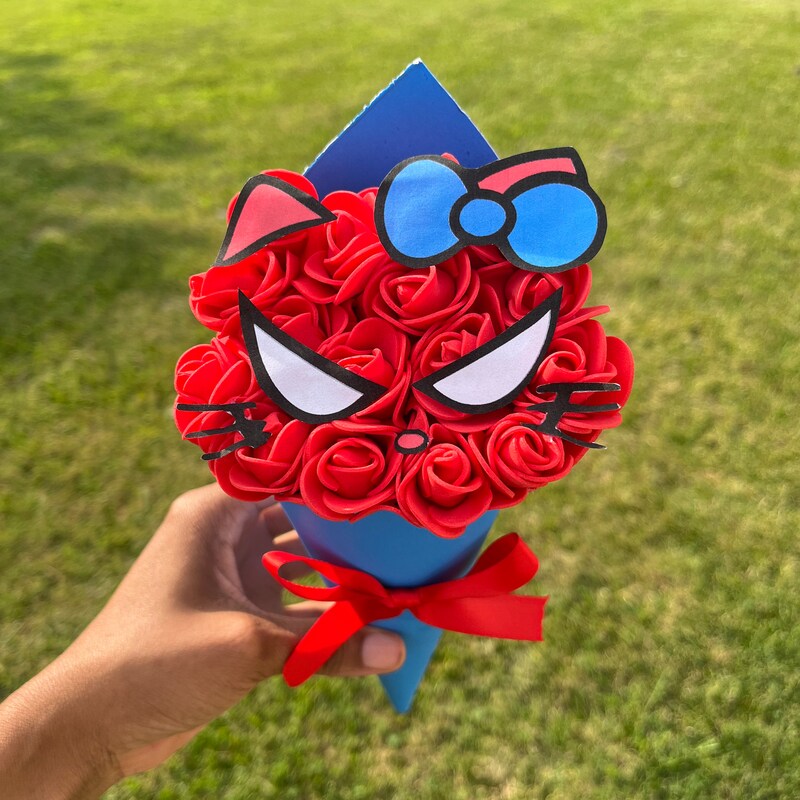 Spiderman Bouquet Toppers - Etsy