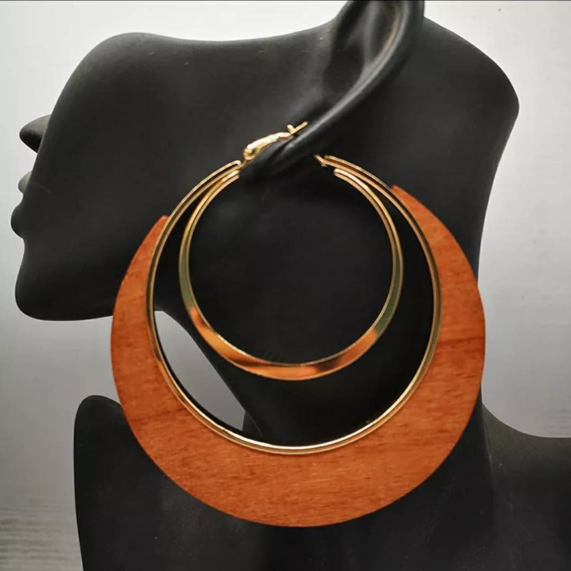 Big Earrings, Bold, Hoop Earrings, Round Earrings - Etsy