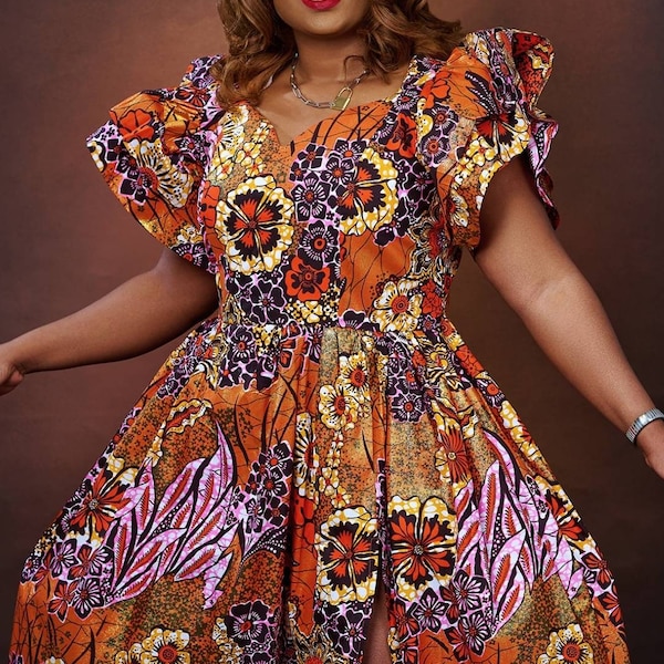 Modest African Dress - Etsy