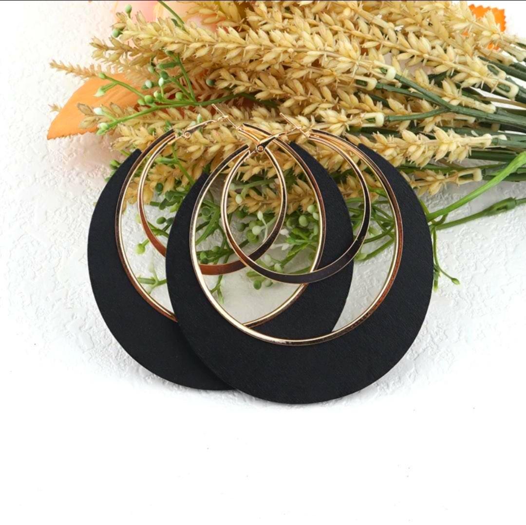 Big Earrings, Bold, Hoop Earrings, Round Earrings - Etsy