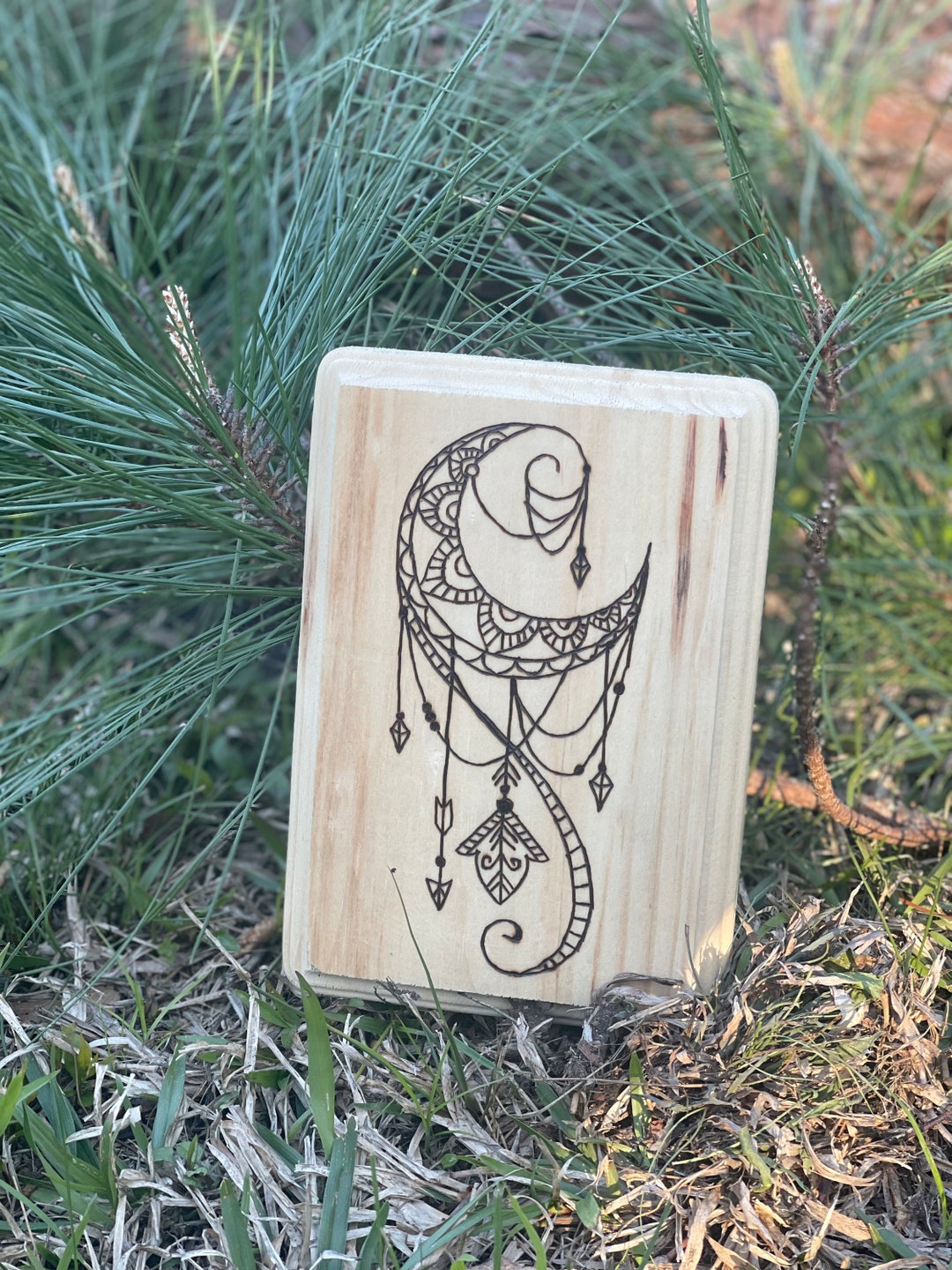 Crescent Moon Sign - Etsy