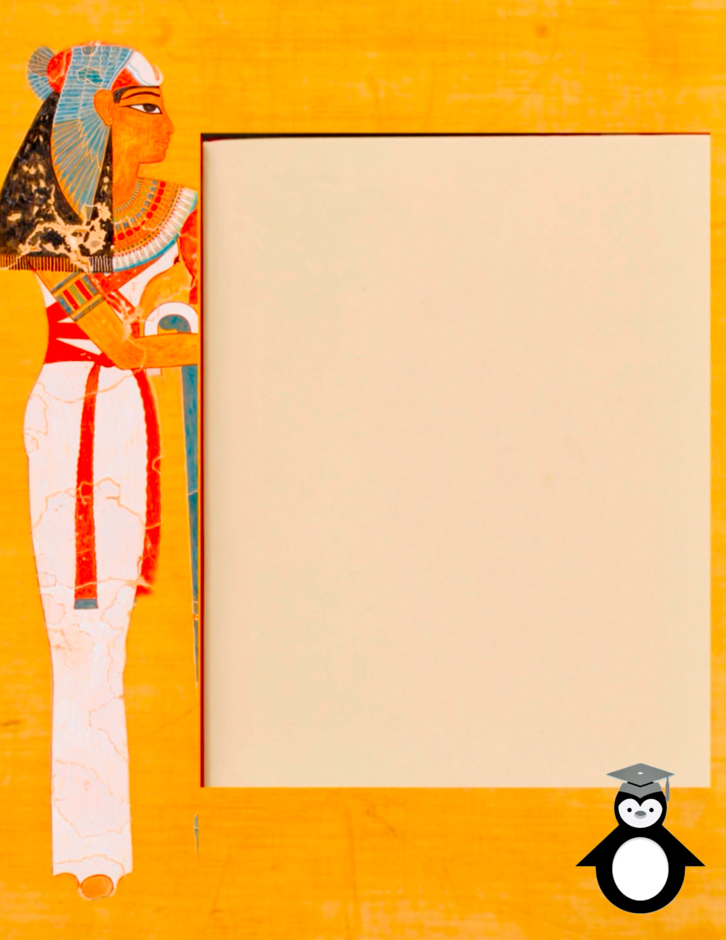 Ancient Egypt Stationery Set: Papyrus Manuscript Pages (digital ...