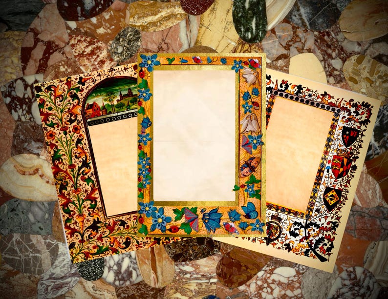 Custom Medieval Card | Printable | Personalized 5x7” Digital Download ...