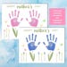 Mother's Day Keepsake Handprint and Fingerprint Craft for Kids ...