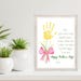 Mother's Day Keepsake Handprint and Fingerprint Craft for Kids ...