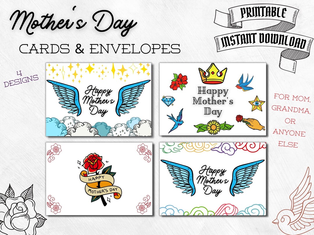 Mother's Day Card Mother's Day Gift From Child Mother's Day Kids Craft ...