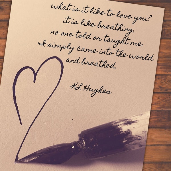 Original Poem - Etsy