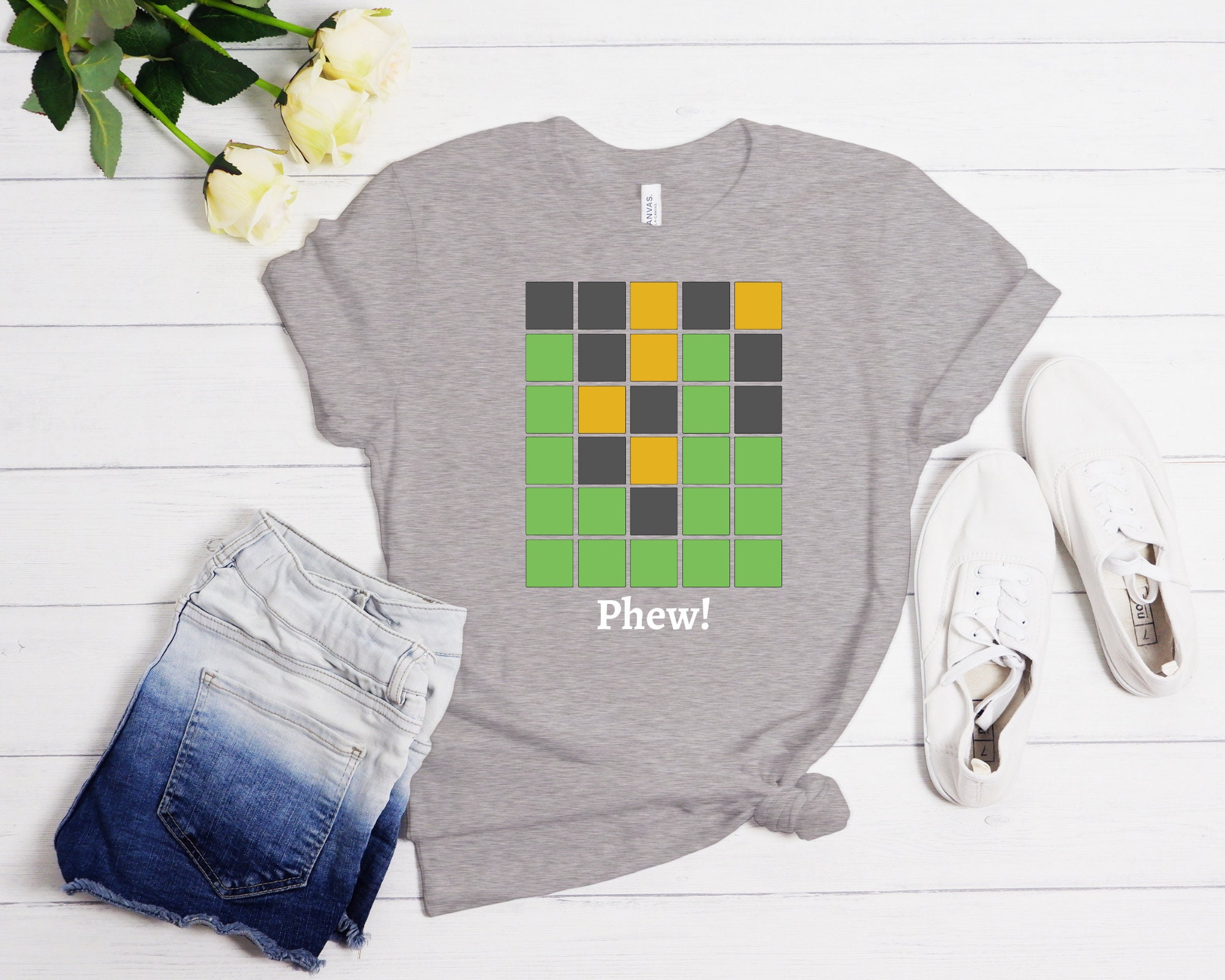 Wordle Phew! Shirt Wordle Lover, Wordl Gift, Mom Gift, Dad Gift, Father ...