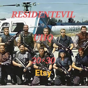 Resident Evil Alpha Team 2030 Ultimate UHQ Massive - Etsy