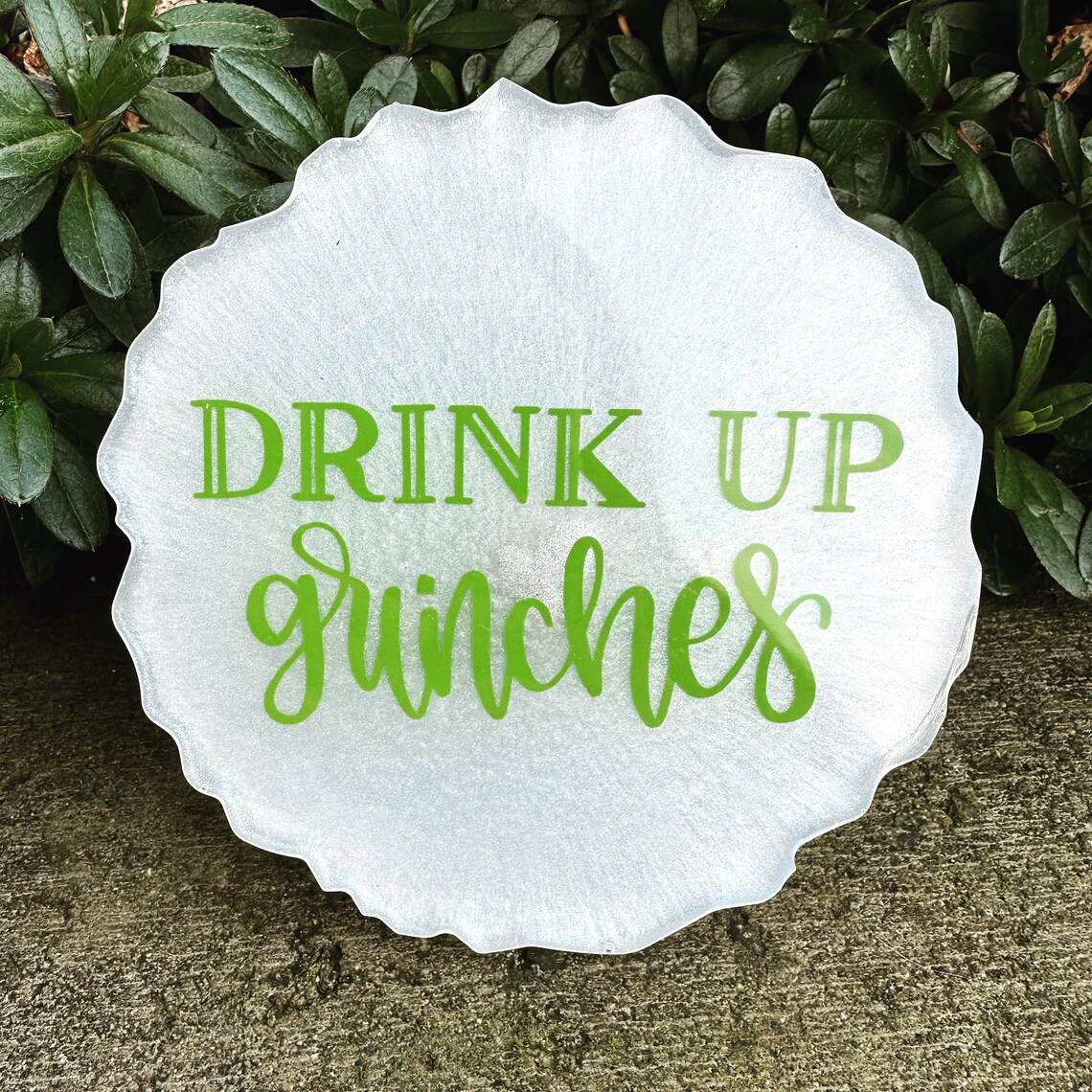 The Grinch Coaster Set - Etsy