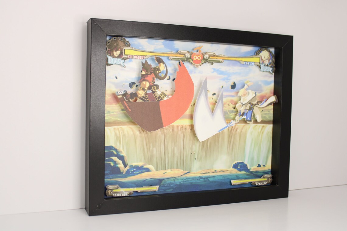 FULLY CUSTOMIZABLE Guilty Gear Xrd Rev 2 Shadow Box Art - Etsy