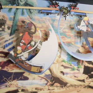 Guilty Gear Strive Shadow Box Art: FULLY CUSTOMIZABLE - Etsy