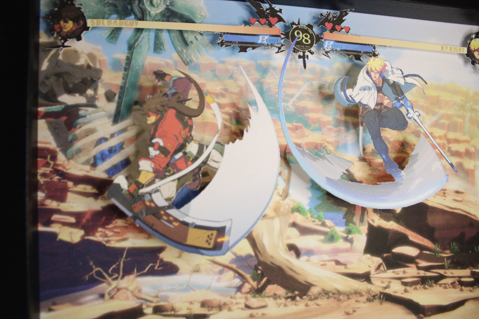 Guilty Gear Strive Shadow Box Art: FULLY CUSTOMIZABLE - Etsy