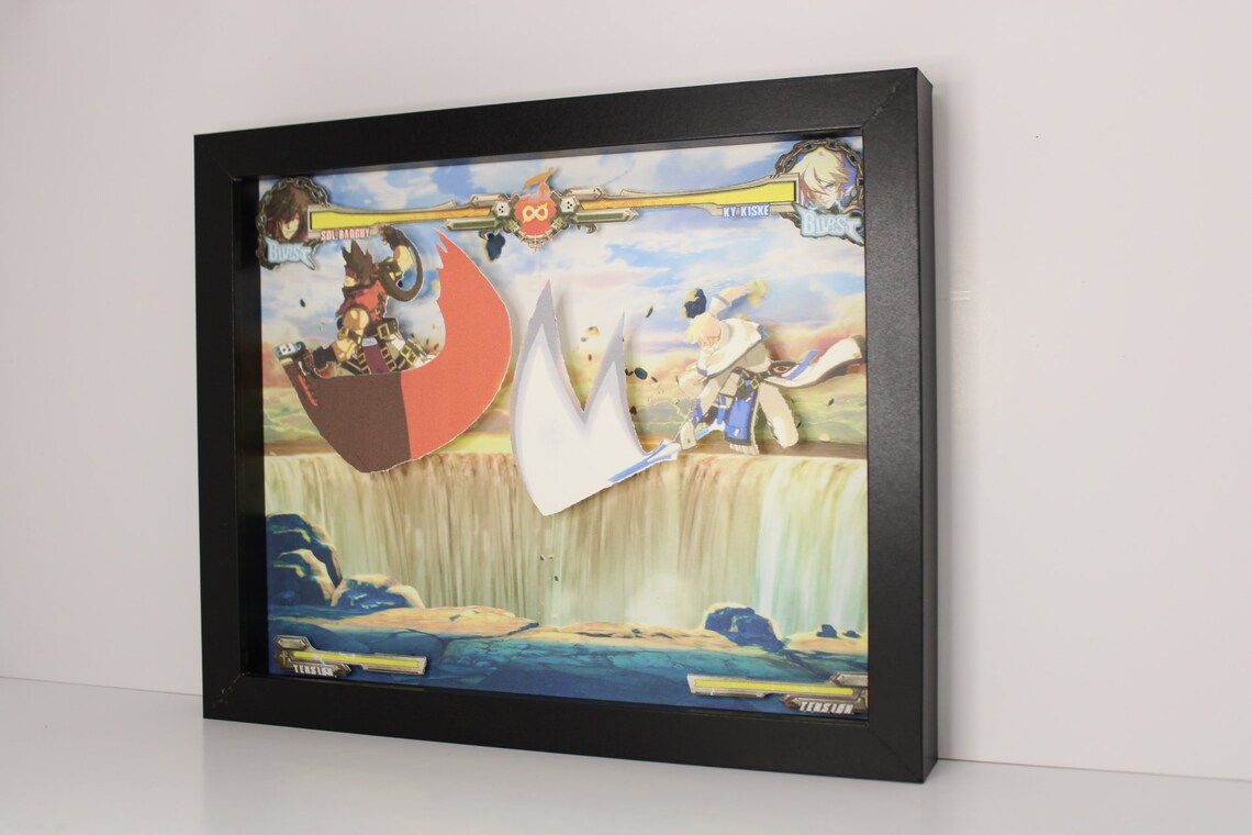 FULLY CUSTOMIZABLE Guilty Gear Xrd Rev 2 Shadow Box Art - Etsy