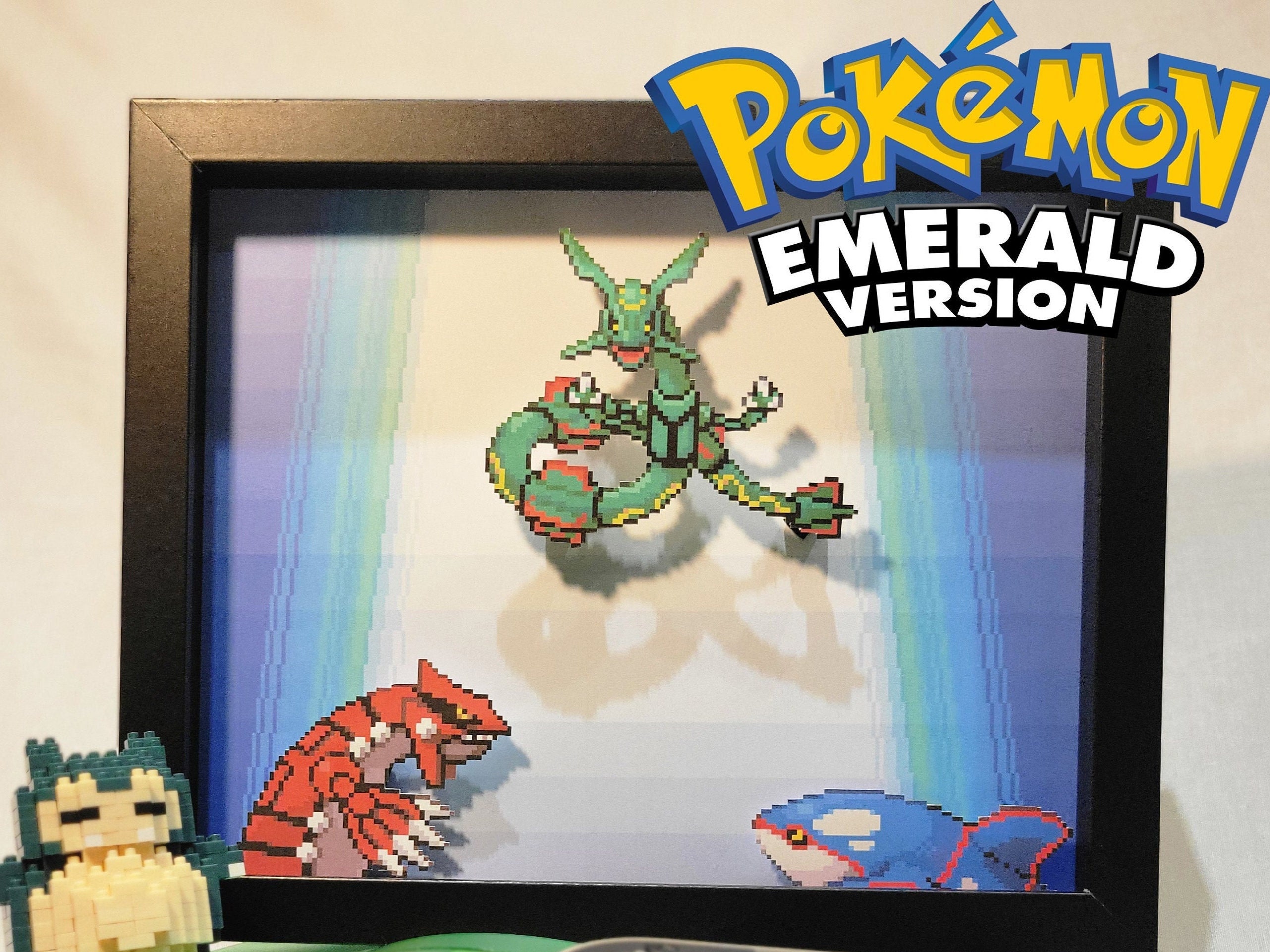 Pokemon Fan Creates Impressive Pixel Art Featuring Rayquaza From ...