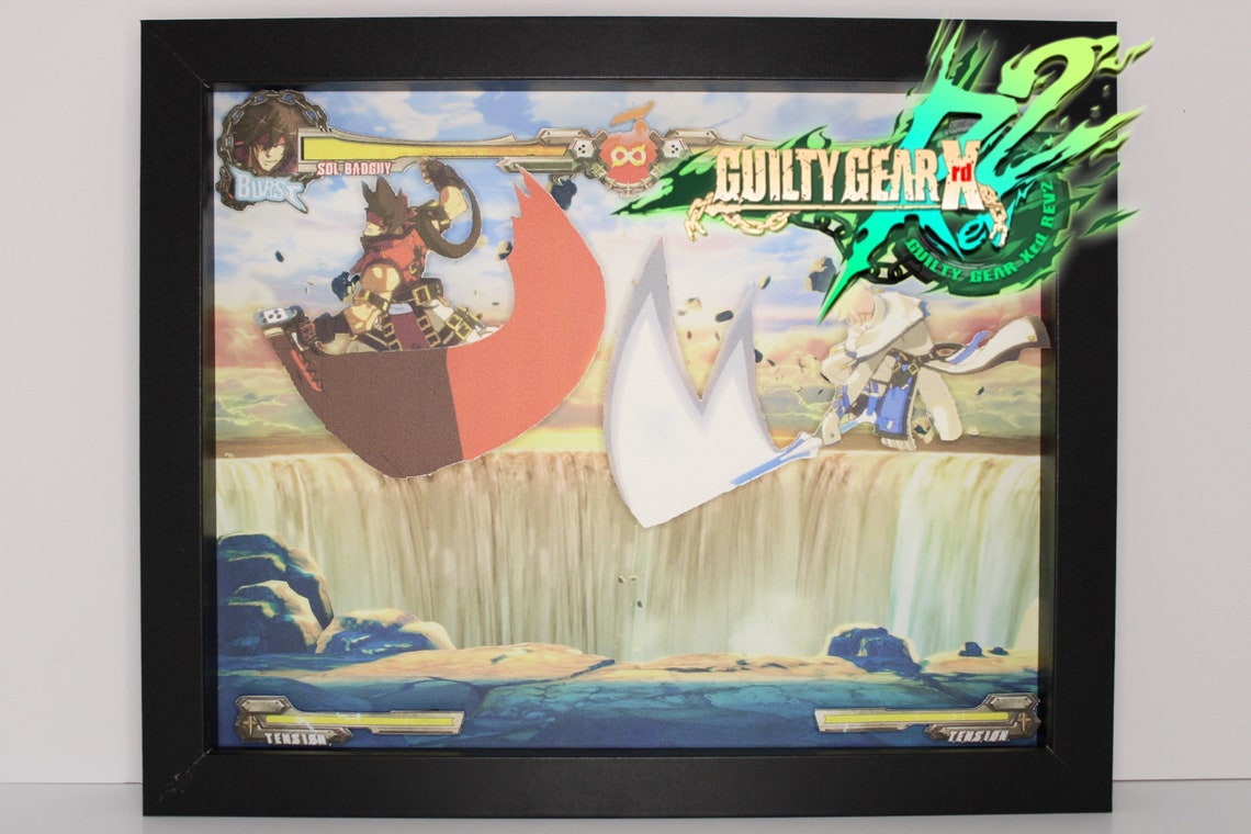 FULLY CUSTOMIZABLE Guilty Gear Xrd Rev 2 Shadow Box Art - Etsy