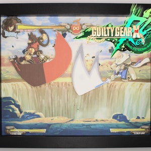 FULLY CUSTOMIZABLE Guilty Gear Xrd Rev 2 Shadow Box Art - Etsy