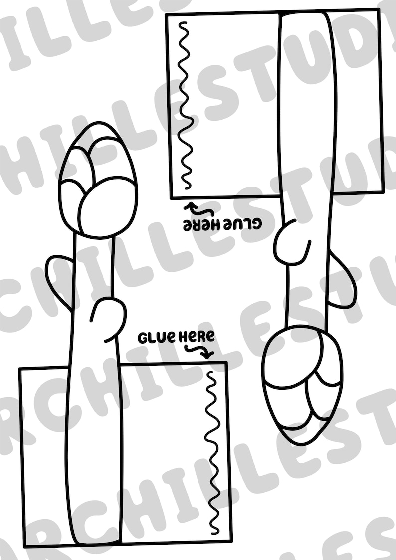 Bluey Wand Cutout Activity Printable Craft (PDF Download) - Etsy