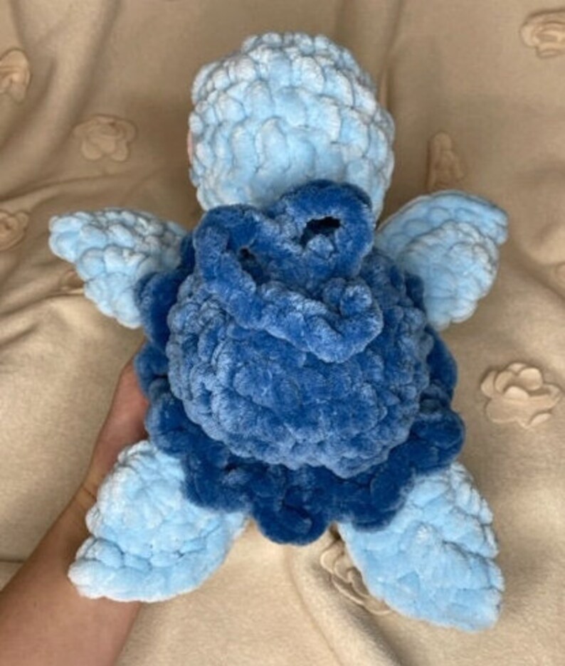 Crochet Blueberry Turtle - Etsy