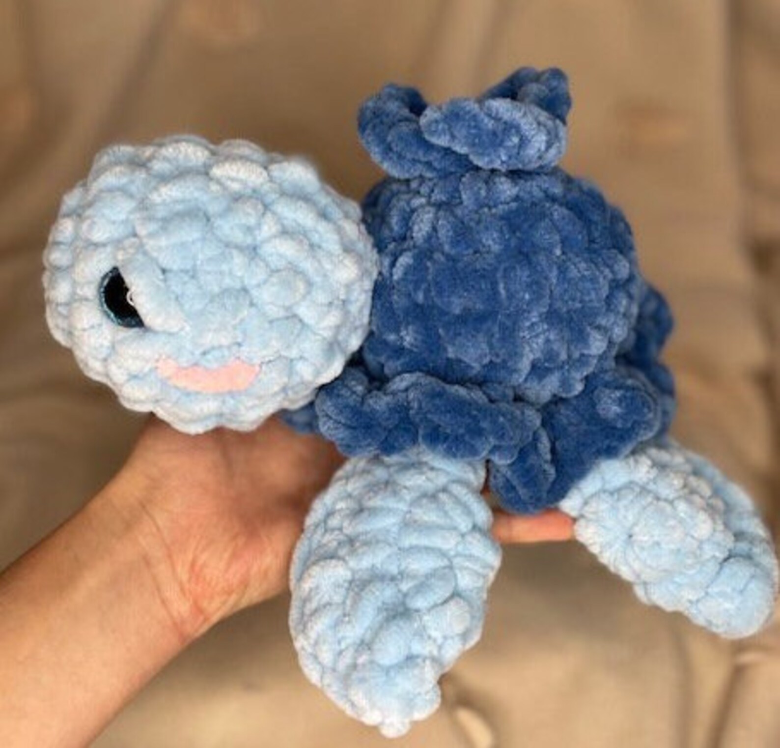 Crochet Blueberry Turtle - Etsy