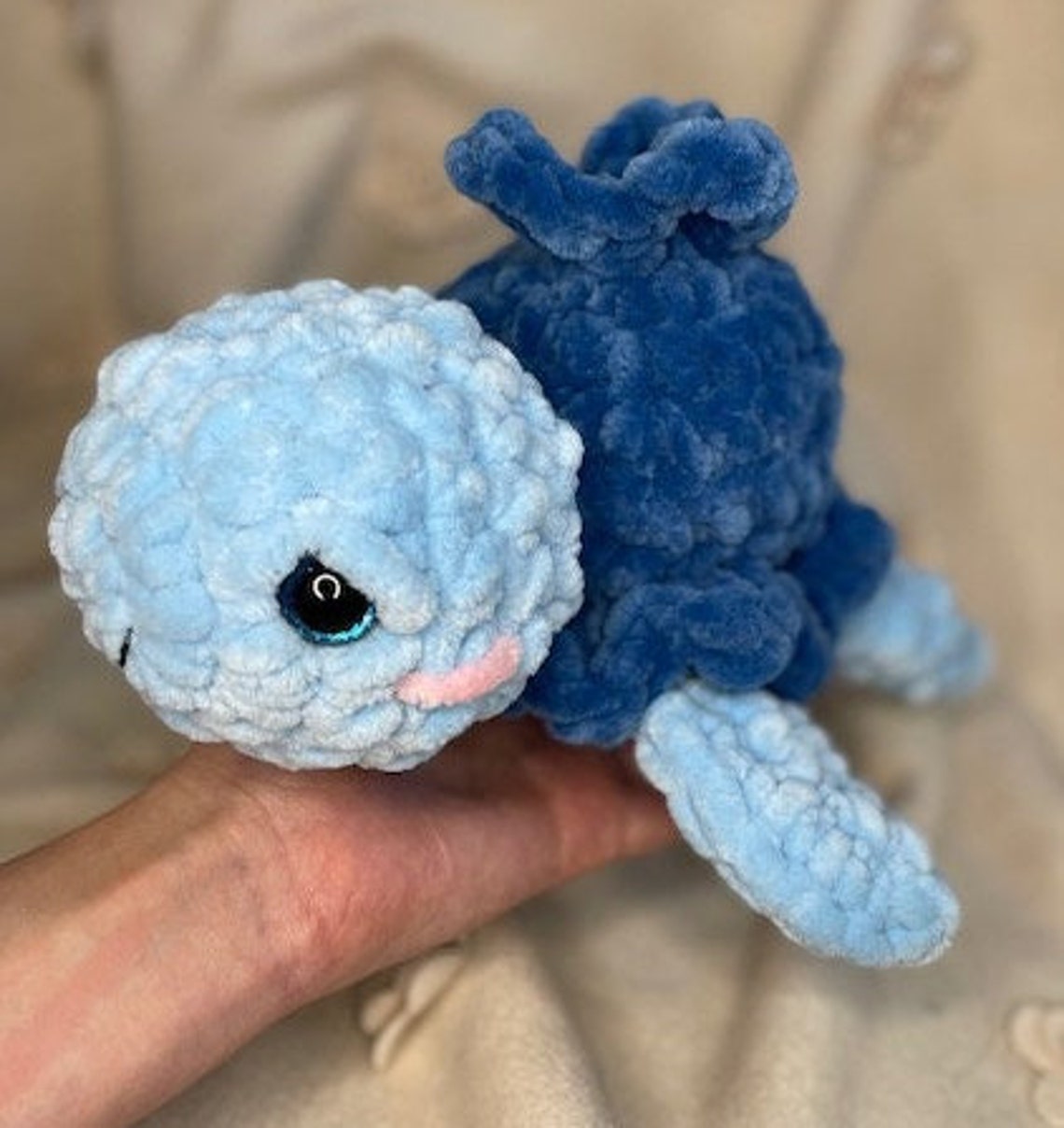 Crochet Blueberry Turtle - Etsy