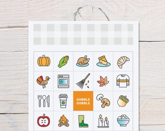 Printable Halloween Bingo | 30 Unique Bingo Cards | Instant Digital ...