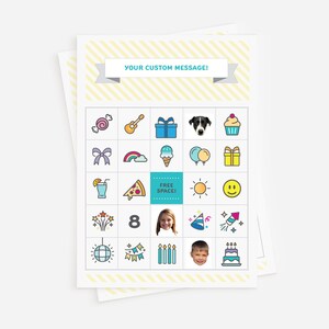Personalized Bingo Cards | 30 Unique Cards | Custom Printable PDF ...