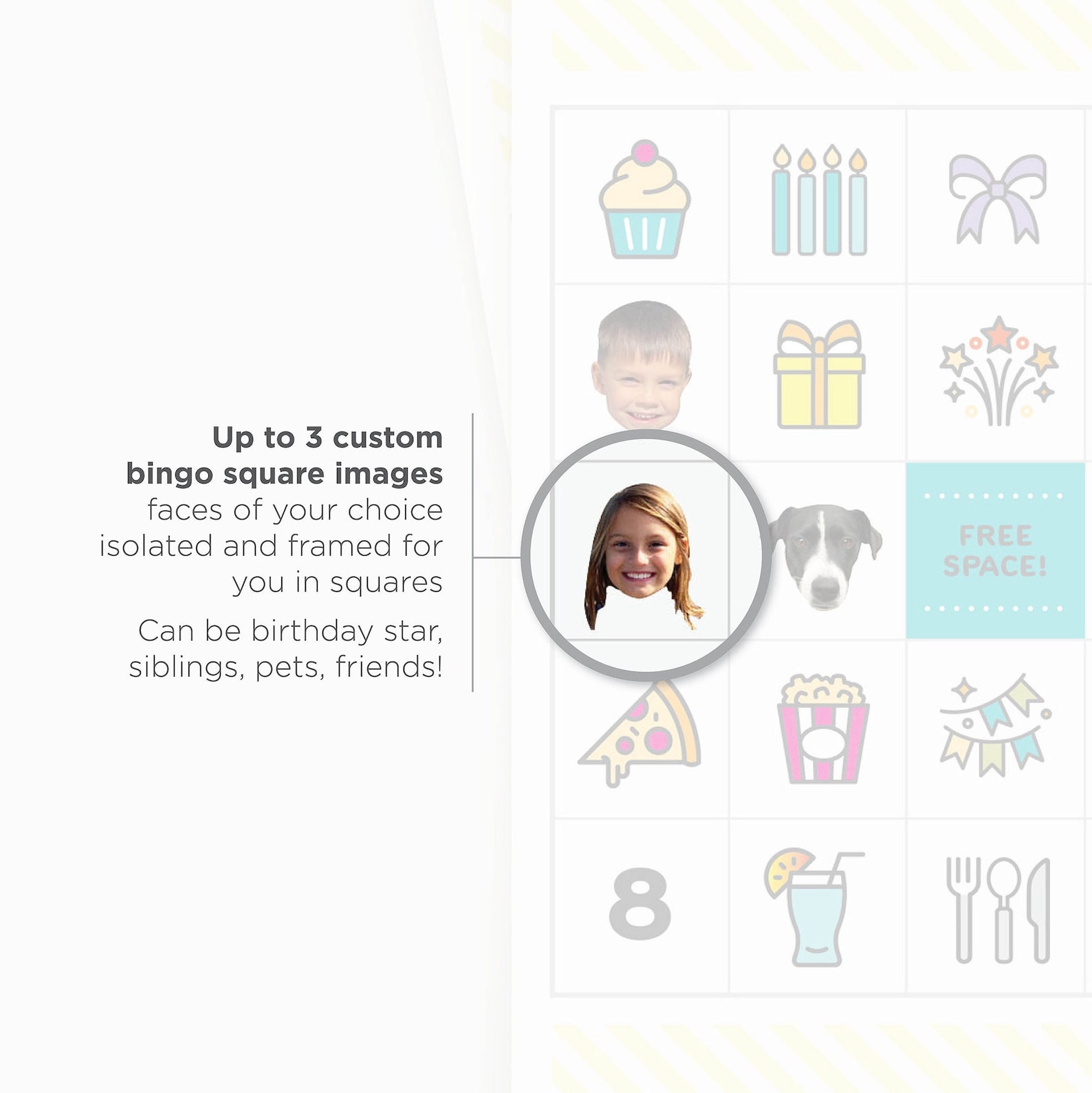 Personalized Bingo Cards 30 Unique Cards Custom Printable PDF Download ...