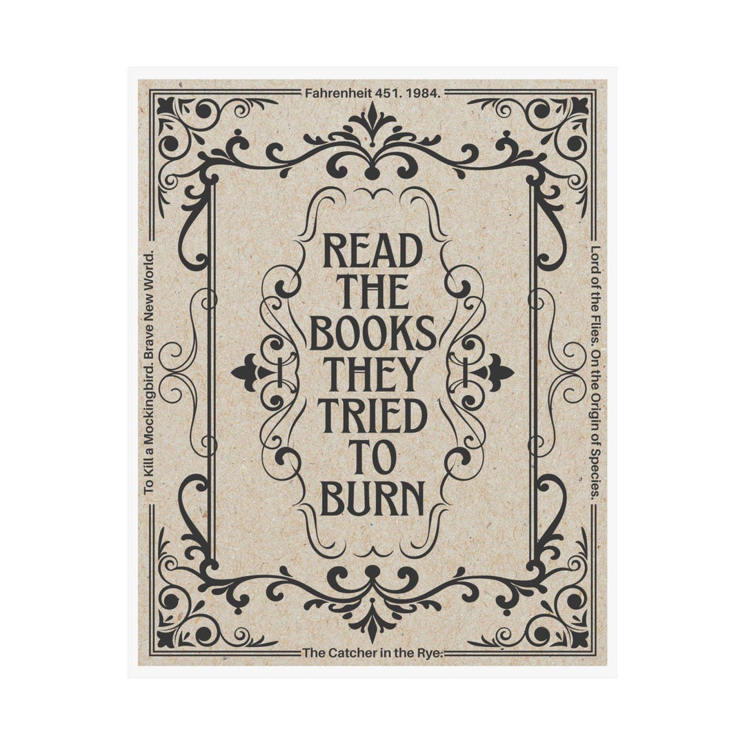 Dark Academia Matte Vertical Posters, Literary Book Lover Gift ...
