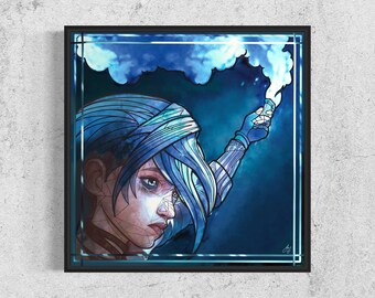 Jinx Glass Wall Art - Etsy