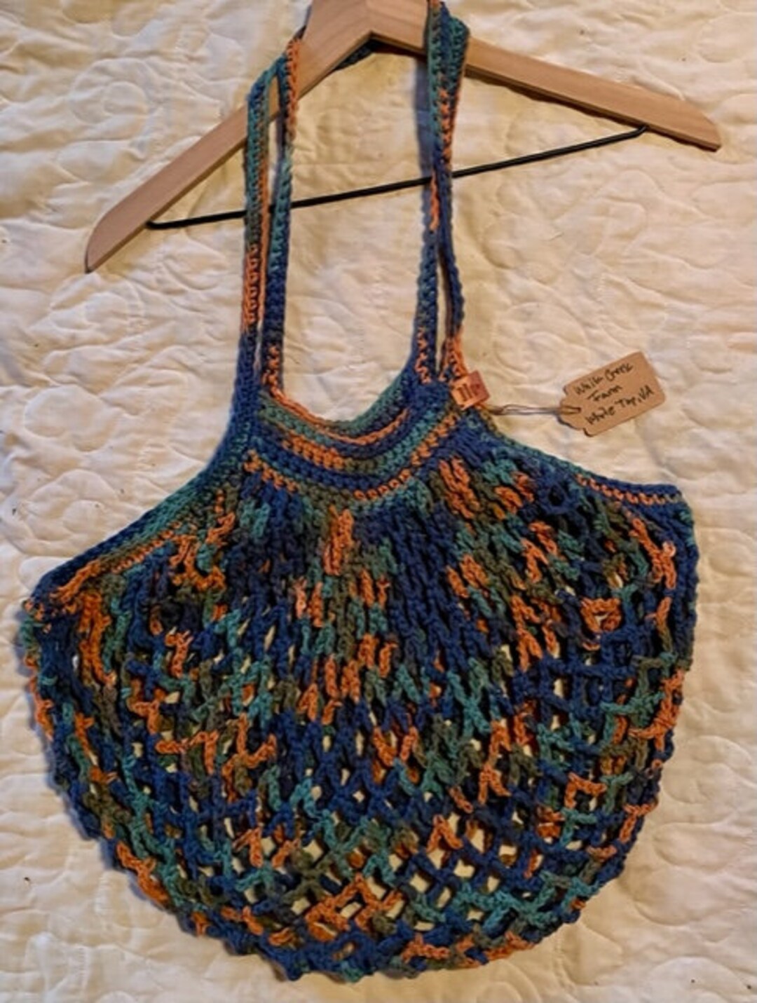 Hand-crocheted Expandable Market Bag/purse - Etsy