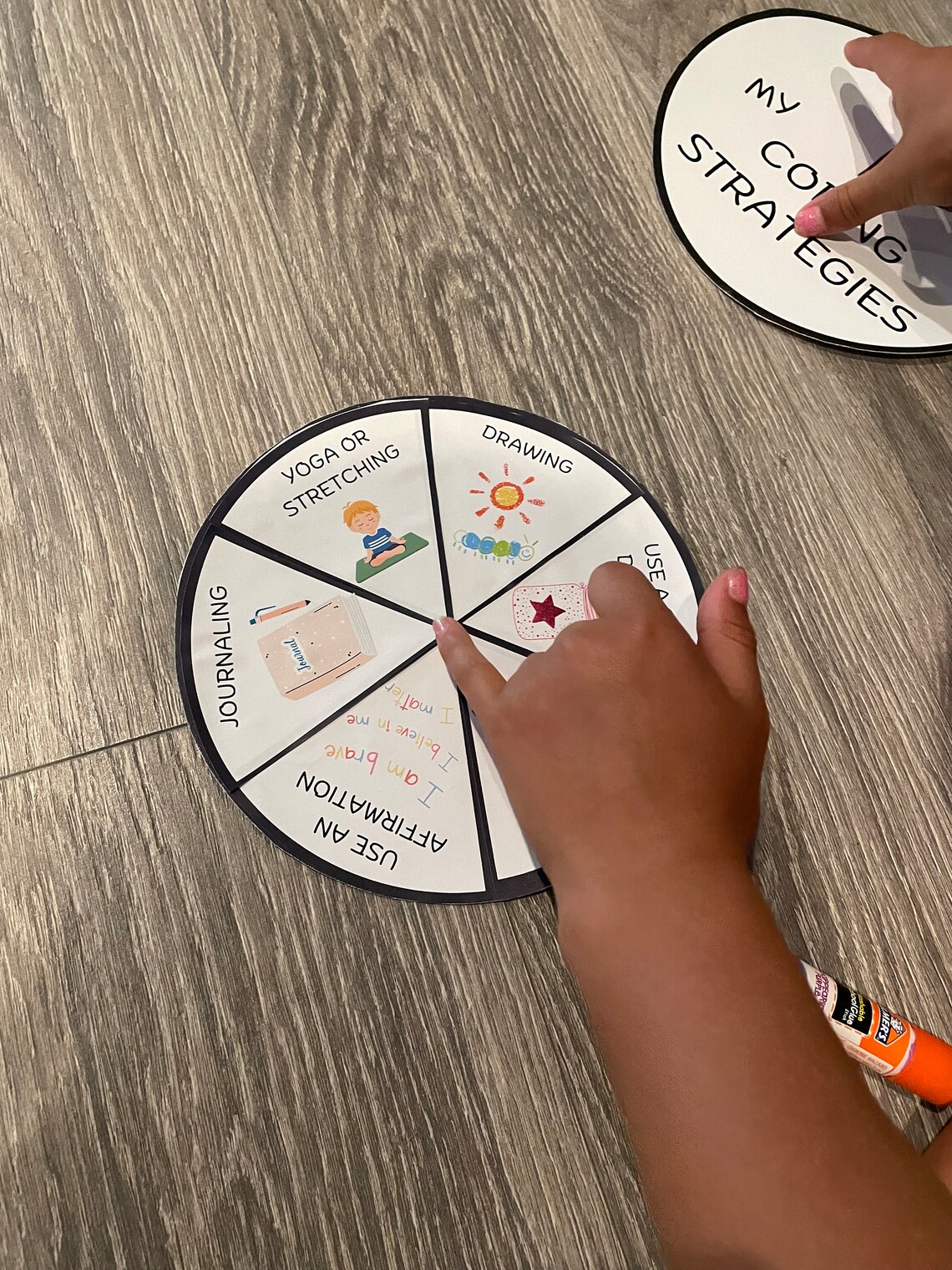 Coping Strategies Wheel - Etsy