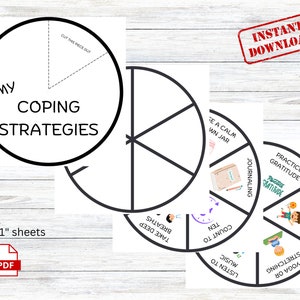 Coping Strategies Wheel - Etsy