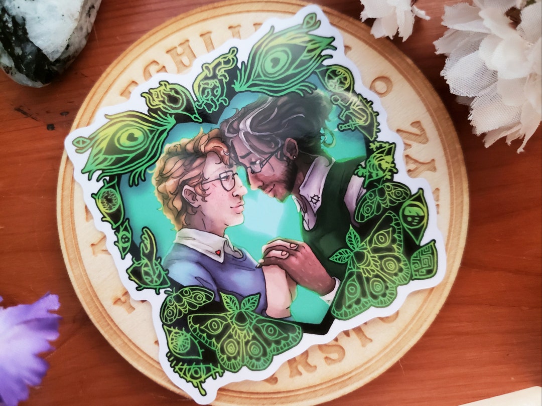 The Magnus Archives: Jon and Martin Sticker, TMA Fanart Vinyl Die-cut ...