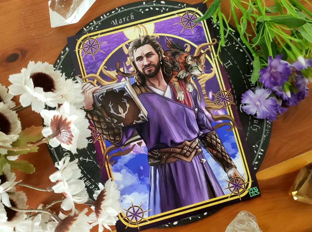 Baldur's Gate 3 Gale Poster Print 5x7 In BG3, Dungeons and Dragons, D&D ...