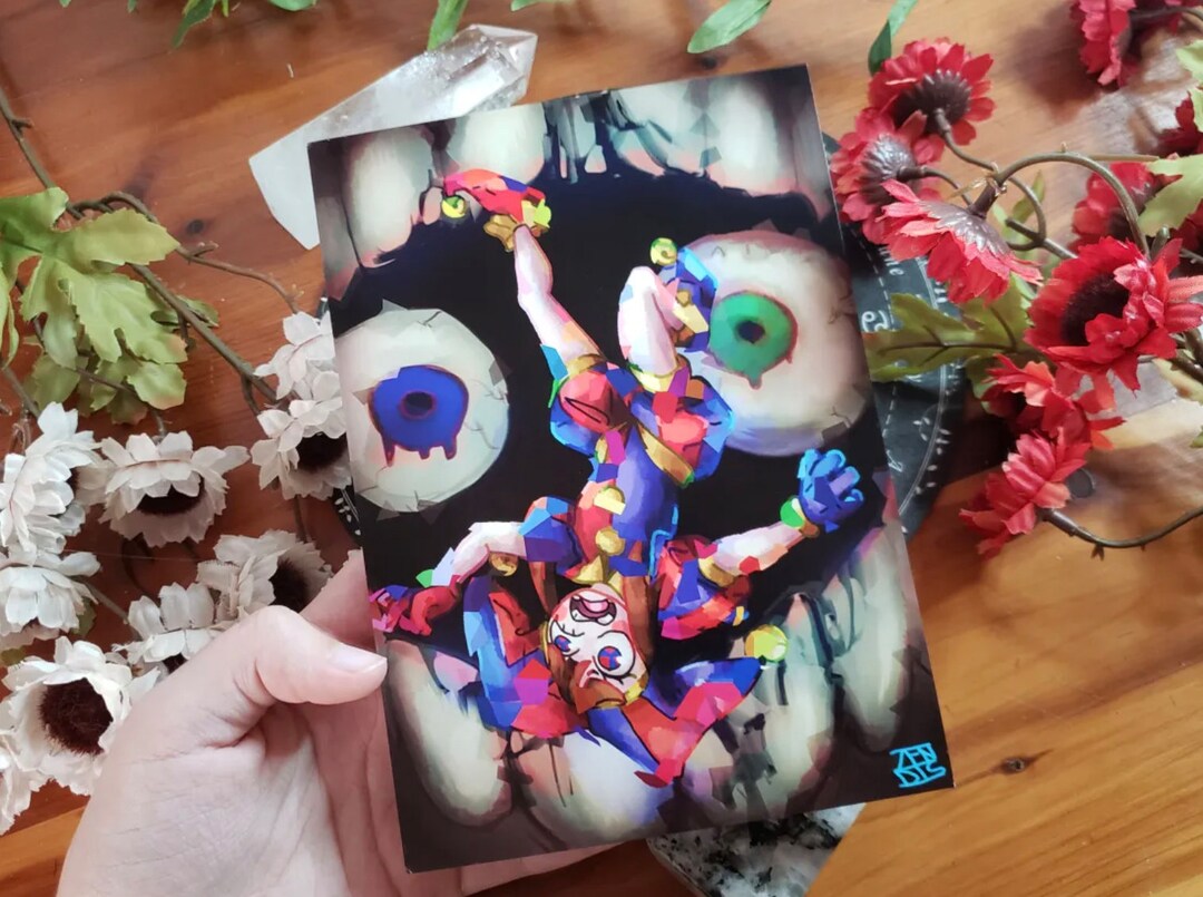 TADC, the Amazing Digital Circus Pomni & Cain Poster 5x7 In ...