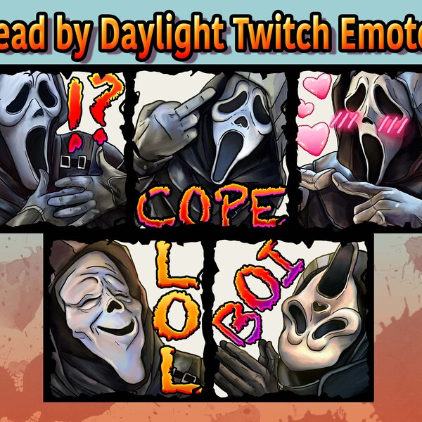 Ghostface Overlay Twitch - Etsy