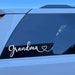 Grandma Car Decal, Personalized With Your Preferred Grandma Name nana ...