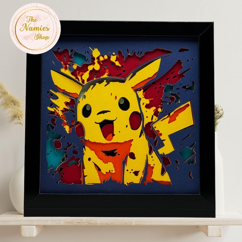 Pikachu Valentines Box - Etsy