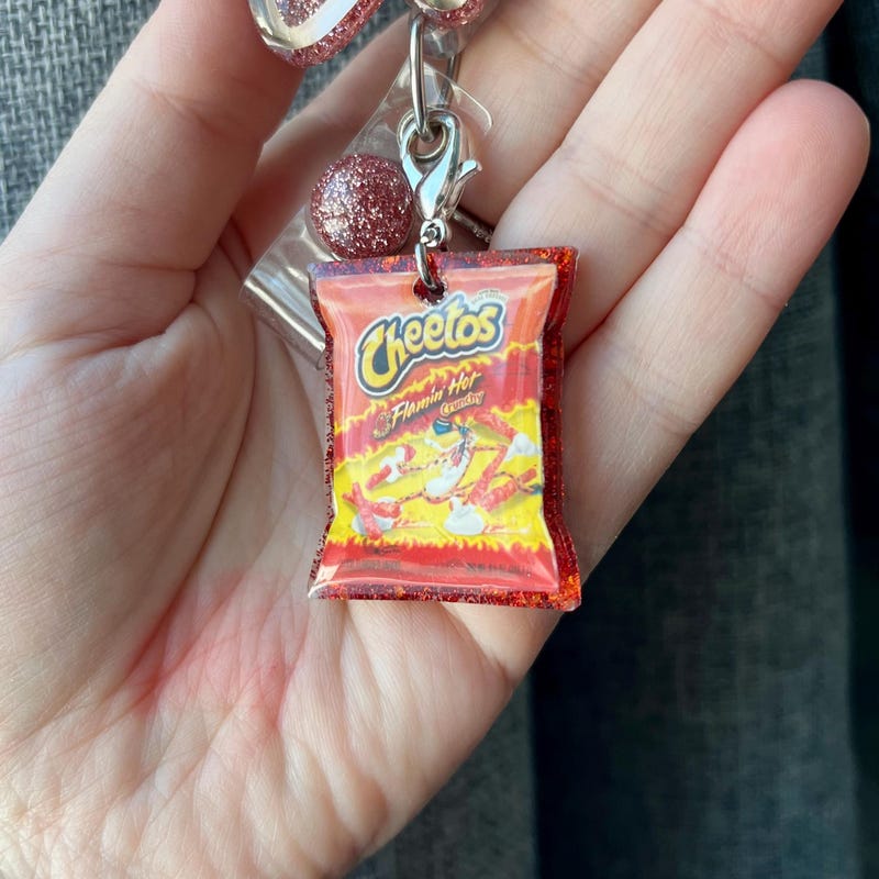 Hot Cheetos Keychain - Etsy