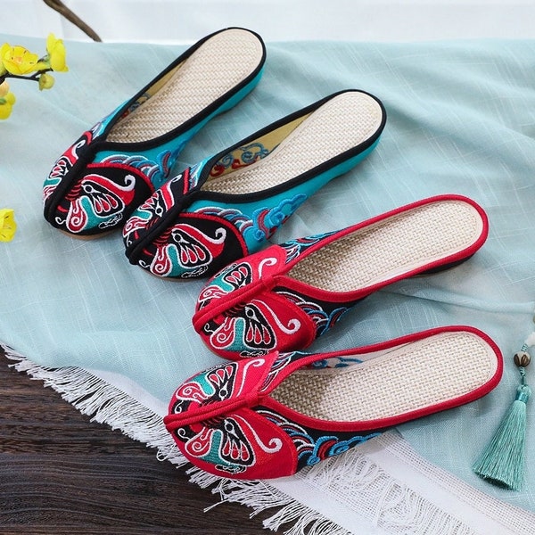 Chinese Slippers - Etsy