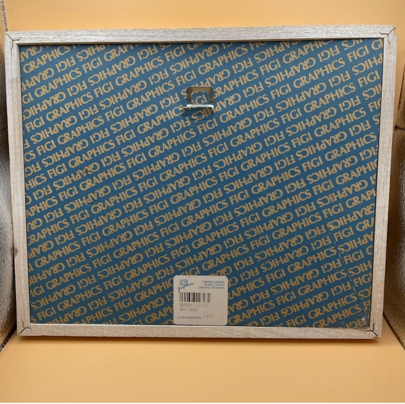 Vintage 1990 Figi Graphics Hand Cast Paper Wall Art 3D Pastel Rose ...