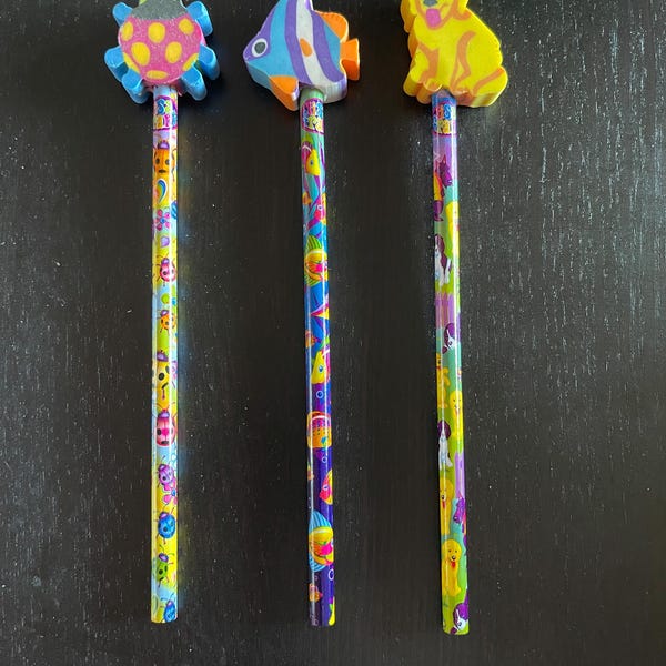 Lisa Frank Pencil - Etsy