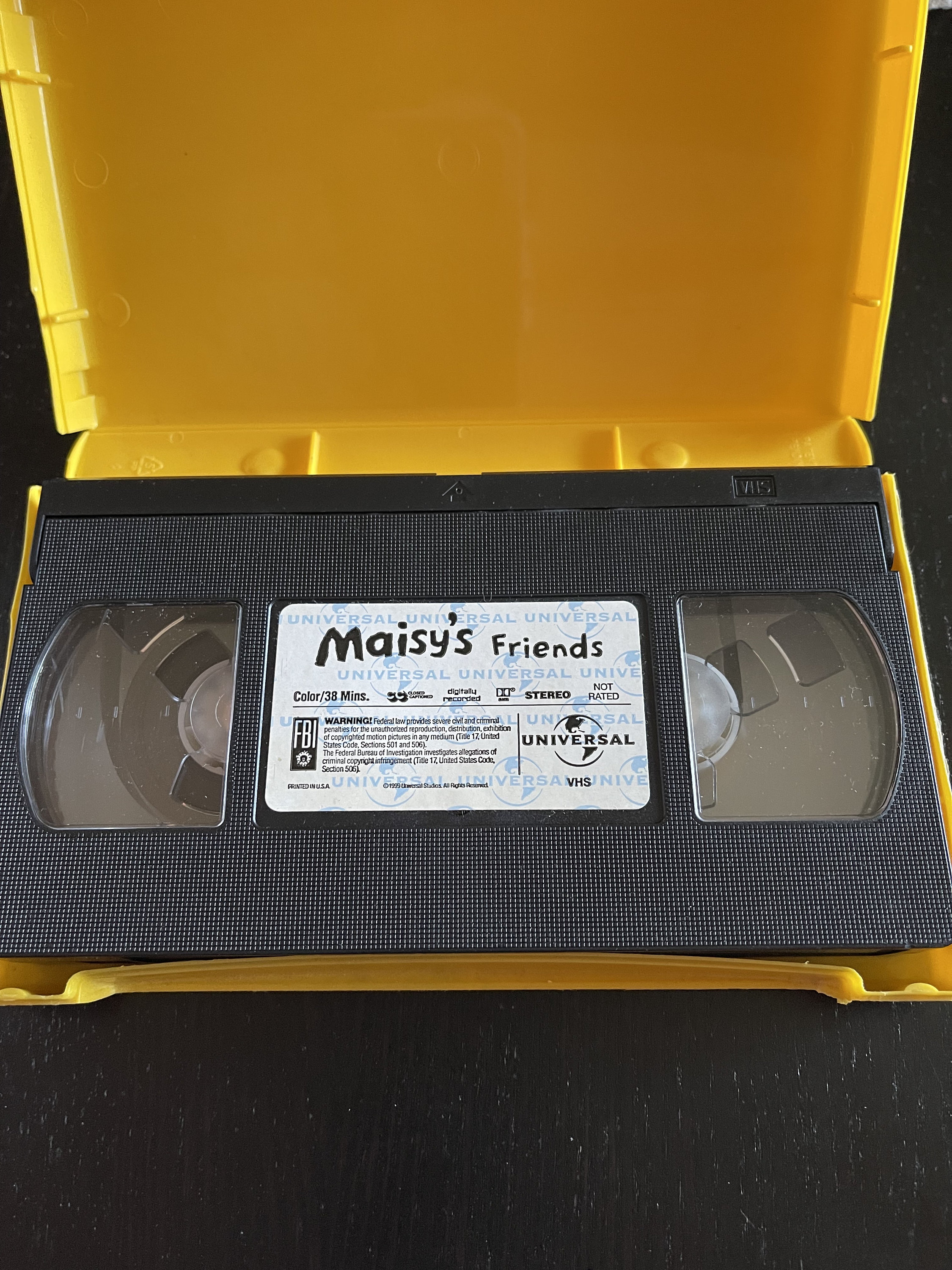 Vintage 1999 Maisy VHS Tape Kids Learning Cartoon - Etsy