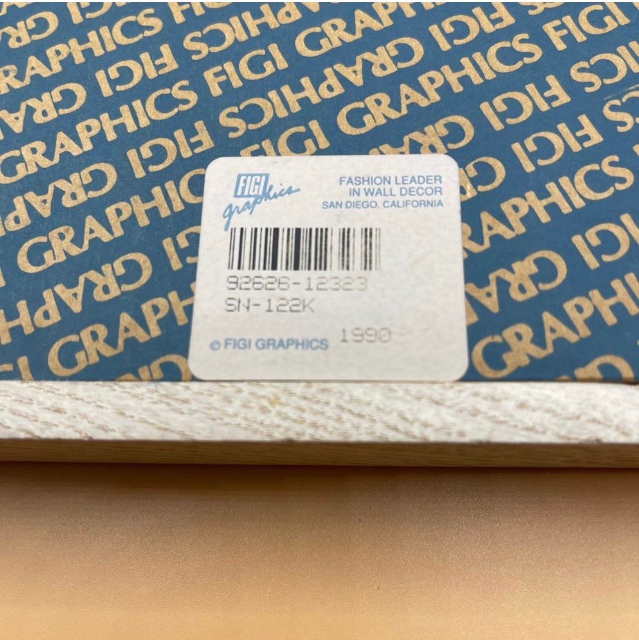 Vintage 1990 Figi Graphics Hand Cast Paper Wall Art 3D Pastel Rose ...