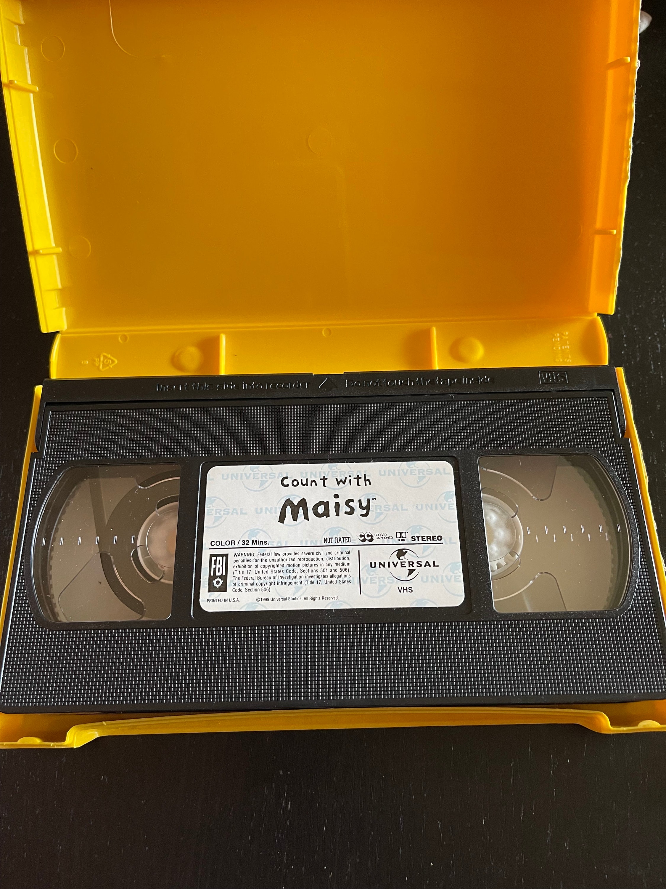 Vintage 1999 Maisy VHS Tape Kids Learning Cartoon - Etsy